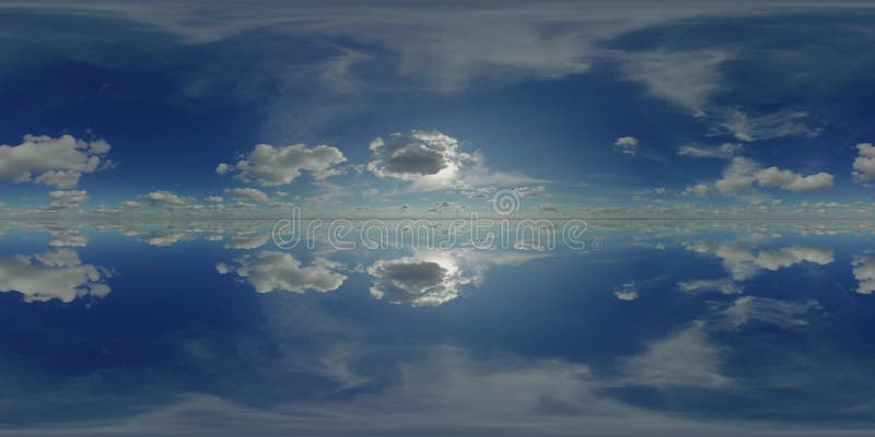 Timelapse Sky View Cloudy Nature Equirectangular Cloudscape, 360 ...