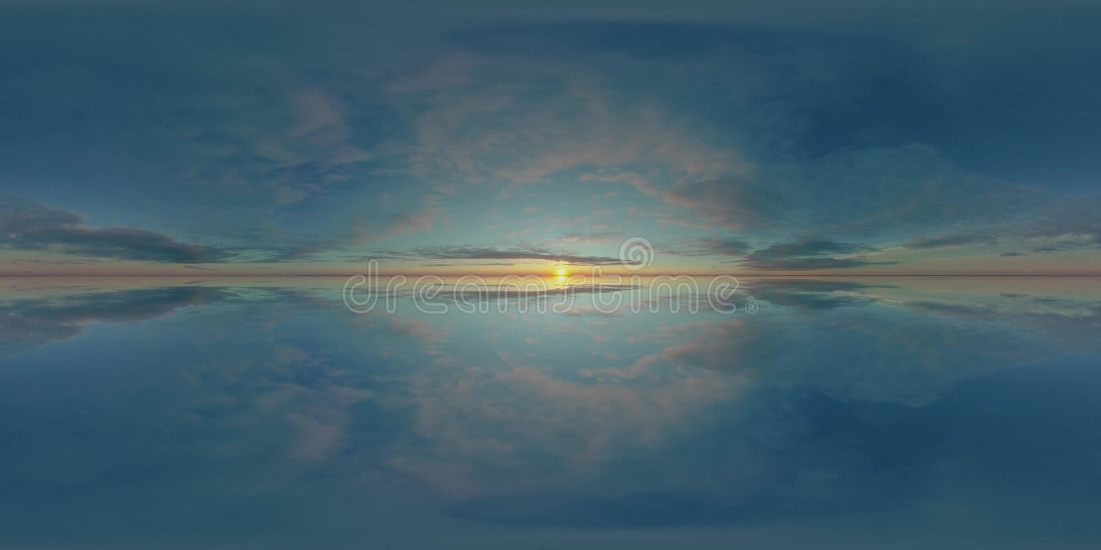 360 Panorama Spherical Vr Clouds, Timelapse Sky View Cloudy Nature ...