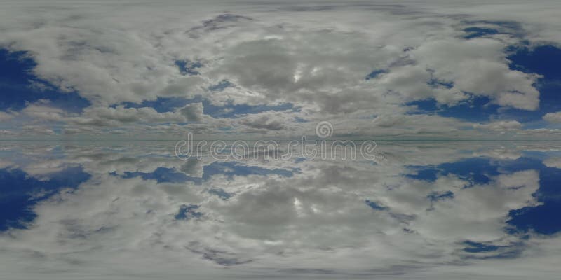 Timelapse Sky View Cloudy Nature Equirectangular Cloudscape, 360 ...