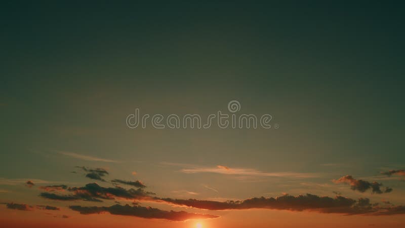 Texture of Bright Evening Sky during Sunset. Background of Clouds on ...