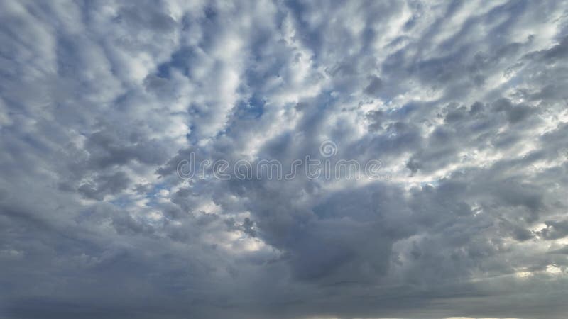 Timelapse of Two Cloud Layers Moving Opposite Directions Stock Video ...