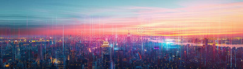 A Timelapse Video of a Citys Data Usage, Showing the Ebb and Flow of ...