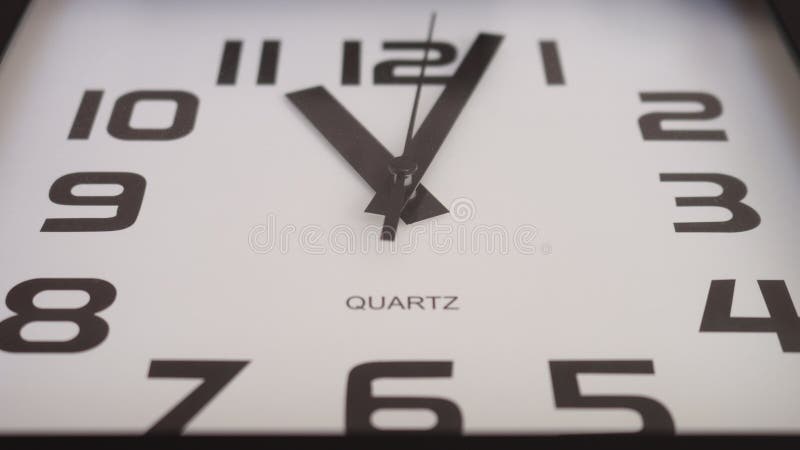 Office clock timelapse stock video. Video of closeup - 279030427