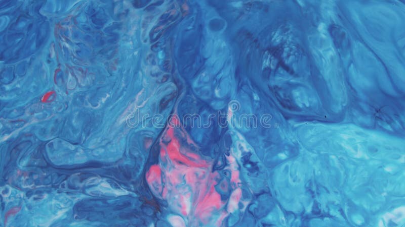 Timeless Abstract Color Paint Pattern Moving Creature Chaos Background ...