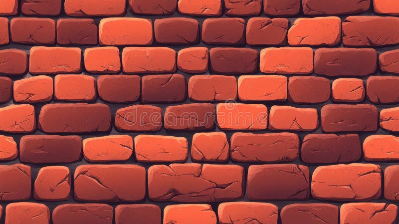 Timeless Charm, Classic Red Brick Wall with Traditional Running Bond ...