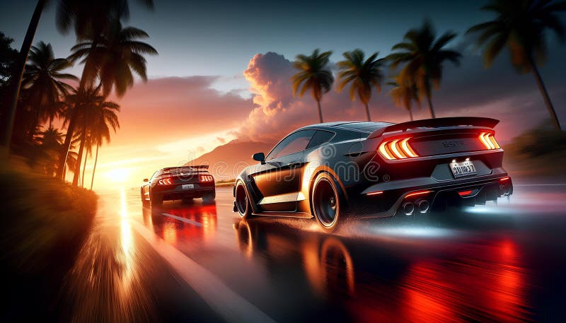 Timeless Classics Desktop Wallpaper Stock Illustration - Illustration ...