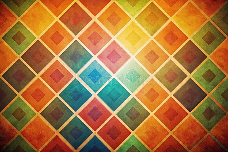 Timeless Digital Backgrounds a Collection of Retro Geometric Patterns ...