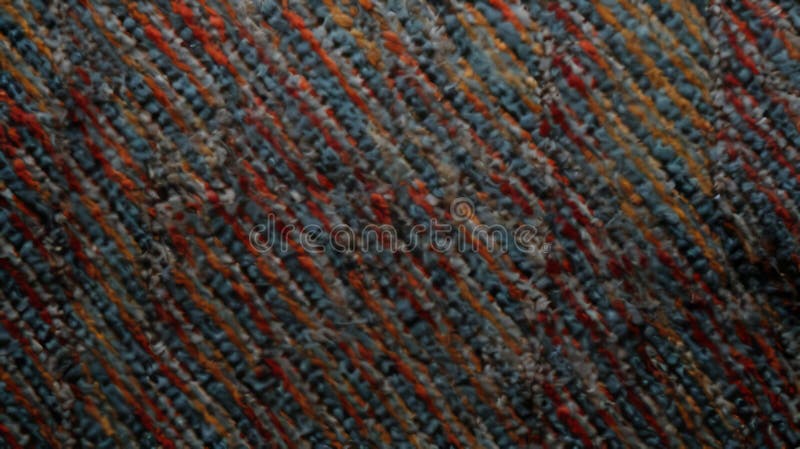 Timeless Earthy Tweed Fabric with Diagonal Herringbone Pattern Stock ...