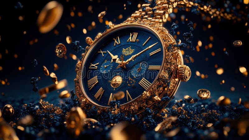 Timeless Elegance: Set of Wall Clock Elements for Home Decor and ...