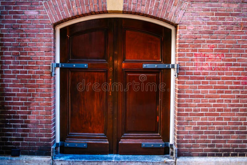 Timeless Entry: Door in Brick Wall in Amsterdam Stock Image - Image of ... Timeless Entry: Door in Brick Wall in Amsterdam Stock Image - Image of ...