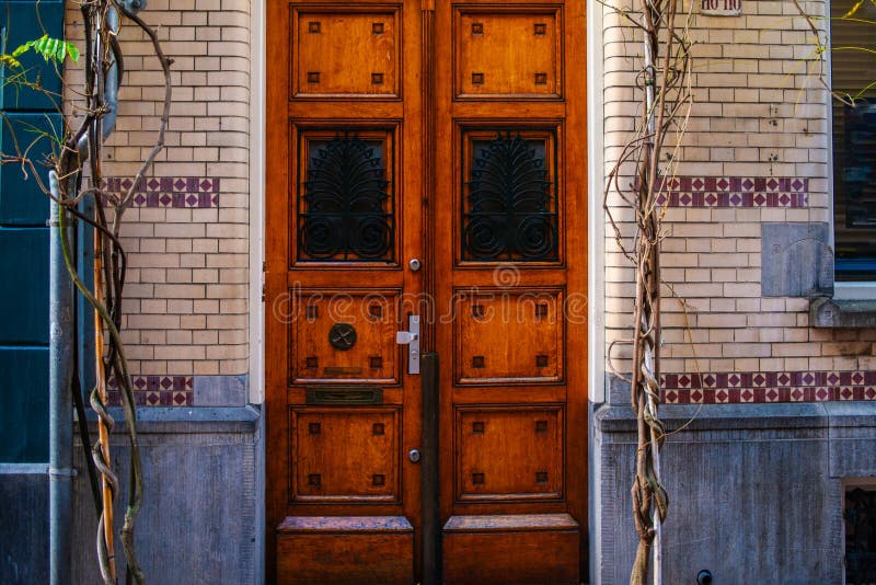 Timeless Entry: Door in Brick Wall in Amsterdam Stock Photo - Image of ... Timeless Entry: Door in Brick Wall in Amsterdam Stock Photo - Image of ...