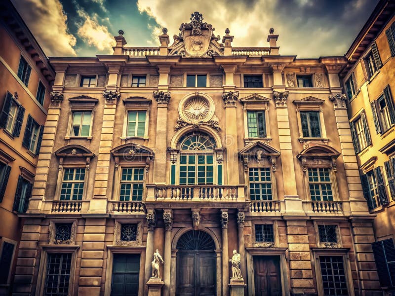 A Timeless Italian Architectural Gem Exploring the Exquisite Facade of ...