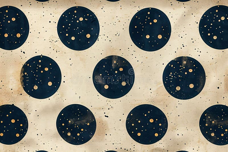 Timeless Polka Dot Design on a Neutral Background. Stock Illustration ...