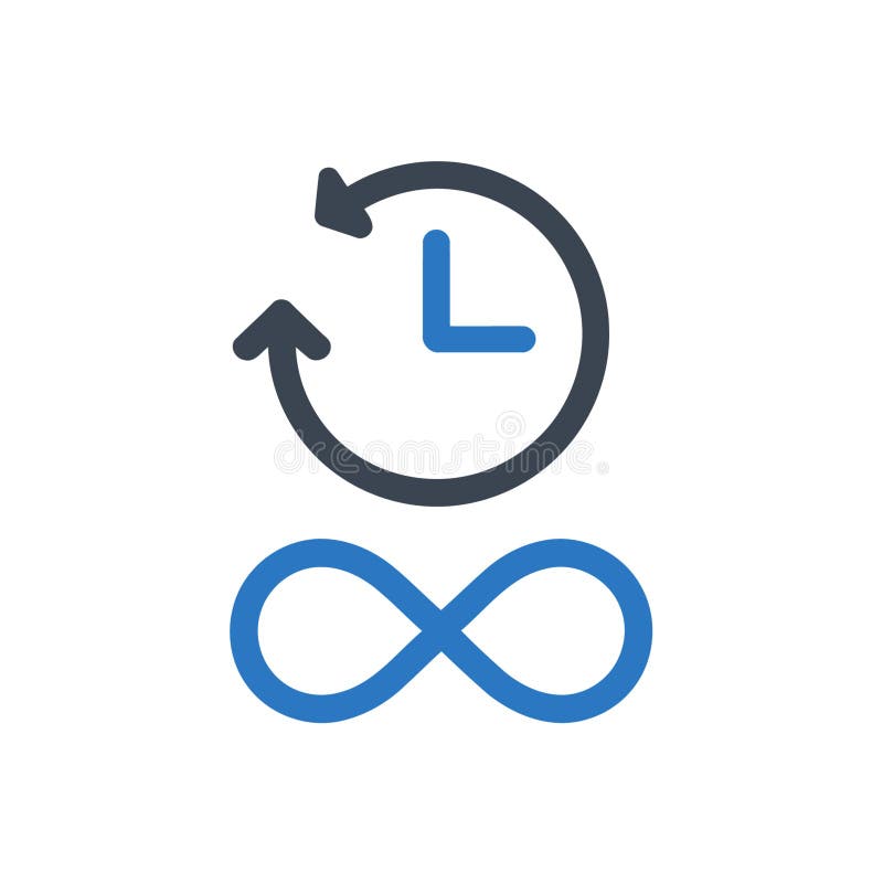 Timeless Process Icon stock vector. Illustration of schedule - 361528750