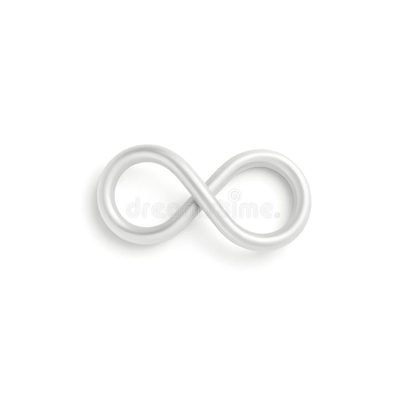 A Timeless Silver Infinity Symbol Representing Endless Possibilities ...