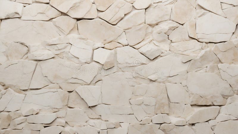 Timeless Simplicity: White Limestone Vision. AI Generate Stock ...