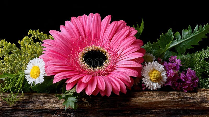 Timeless Spring Flower Weathered Wooden Surface Stock Photos - Free ...