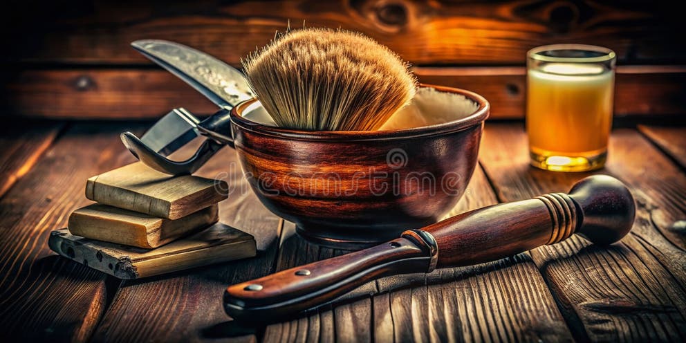 A Timeless Tradition Exploring a Vintage Straight Razor Shaving Kit in ...