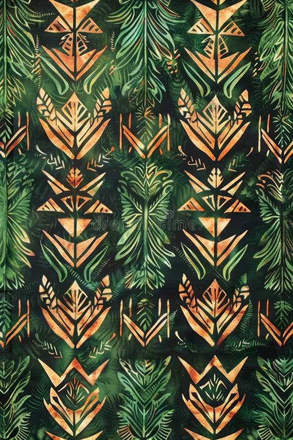 Timeless Tribal Pattern a Classic Design Motif that Endures through ...