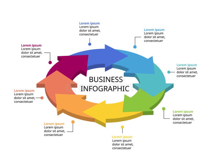Timeline Arrow Circle Chart Template for Infographic for Presentation ... Timeline Arrow Circle Chart Template for Infographic for Presentation ...