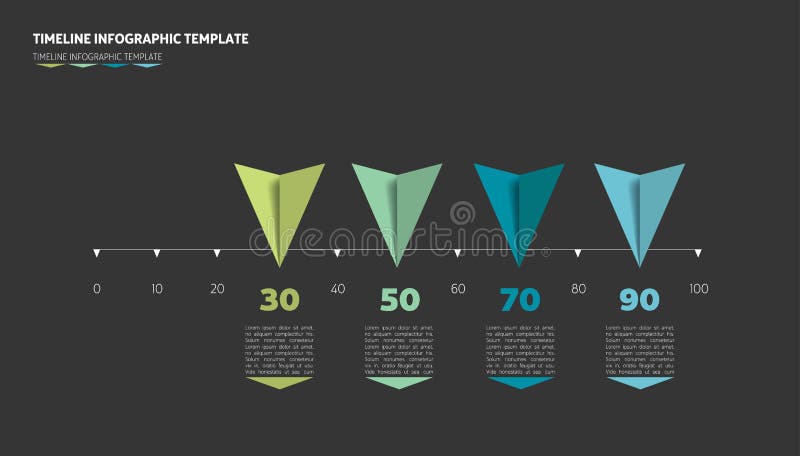 Timeline Arrow Template. Horizontal Line Stock Vector - Illustration of ... Timeline Arrow Template. Horizontal Line Stock Vector - Illustration of ...