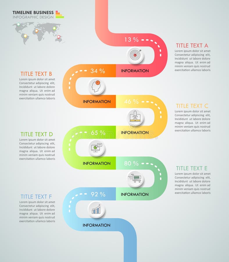 Timeline Business Concept Infographic Template 5 Steps Stock Vector ... Timeline Business Concept Infographic Template 5 Steps Stock Vector ...