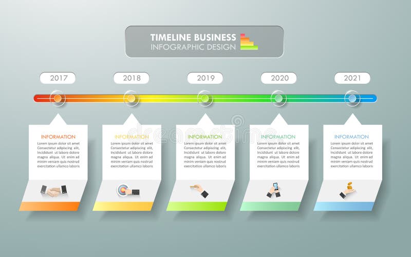 Timeline Business Concept Infographic Template Stock Vector ... Timeline Business Concept Infographic Template Stock Vector ...