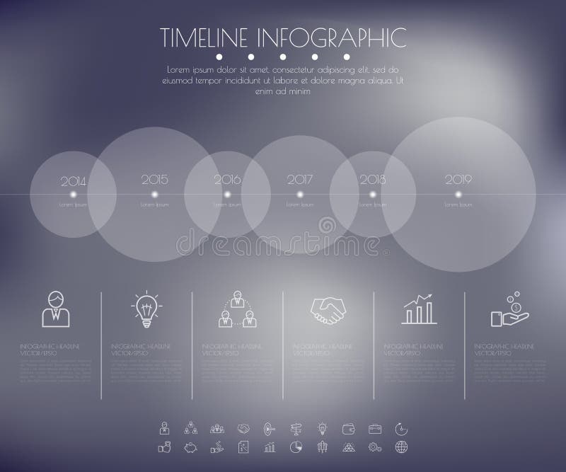 Timeline Circles Infographic. Flat Vector Design Template. Stock Vector ... Timeline Circles Infographic. Flat Vector Design Template. Stock Vector ...