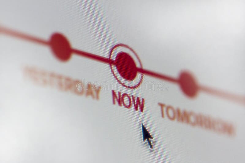 Timeline Computer Screen stock image. Image of pointer - 31086453