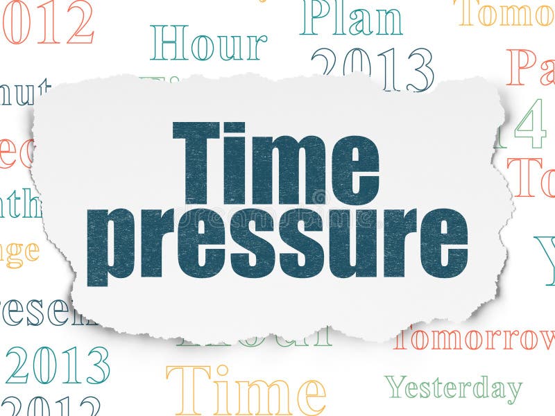 Timeline Concept: Time Pressure on Torn Paper Background Stock ... Timeline Concept: Time Pressure on Torn Paper Background Stock ...