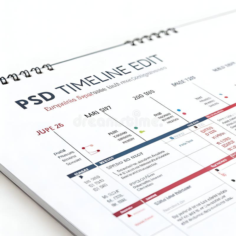 Timeline Edit Icon stock illustration. Illustration of projects - 357449244