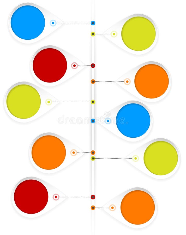 Timeline and Frames - Modern Infographic Template Stock Vector ...