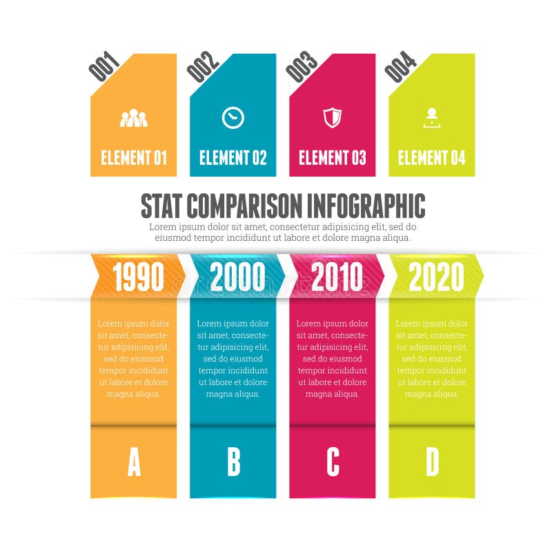 Slider Infographic Design Template. Stock Vector - Illustration of ...