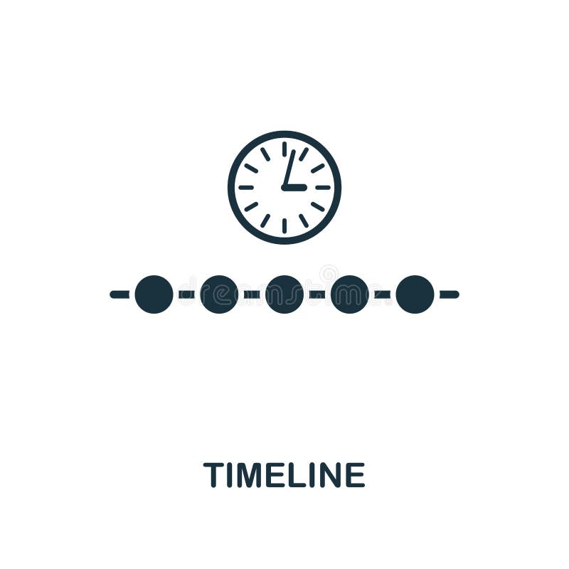 Timeline Icon. Creative Element Design from Fintech Technology Icons ... Timeline Icon. Creative Element Design from Fintech Technology Icons ...