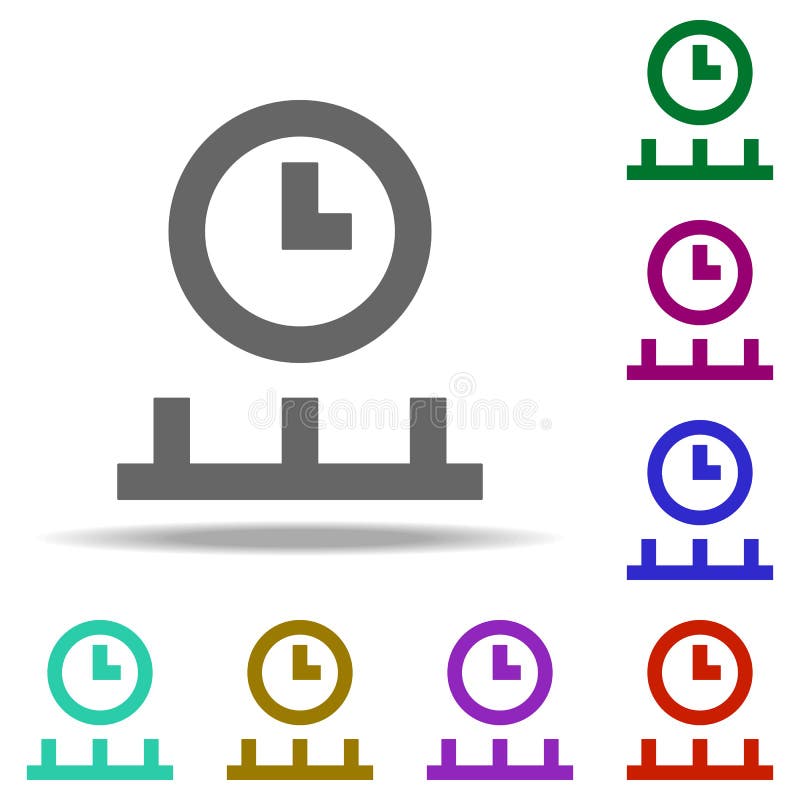 Timeline Icon. Elements of Web in Multi Color Style Icons Stock ...