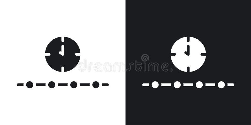 Timeline icon vector stock vector. Illustration of evolution - 348264956