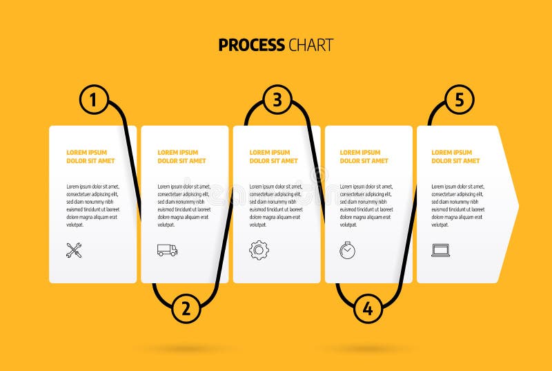 Timeline Infographic Design or Process Chart. Business Data. Stock ...