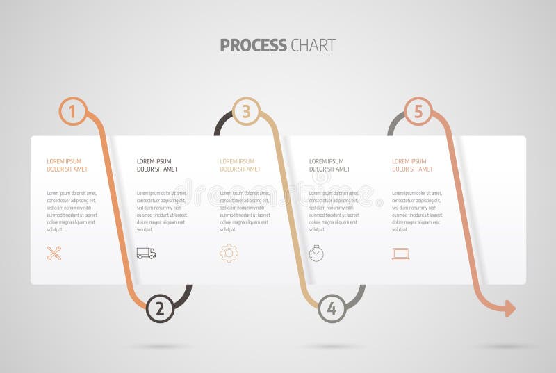 Timeline Infographic Design or Process Chart. Business Data. Stock ...