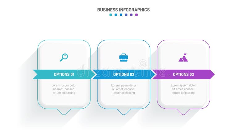 Timeline Infographic with Infochart. Modern Presentation Template with ...