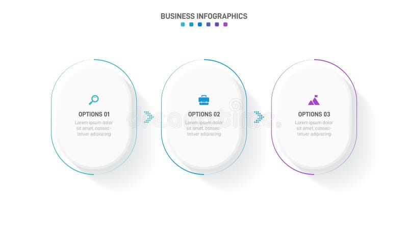 Timeline Infographic with Infochart. Modern Presentation Template with ...