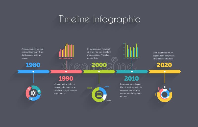 Timeline Infographic Template Stock Vector - Image: 39982367