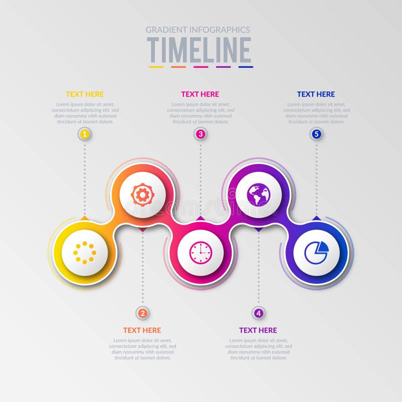 Timeline Infographic Tools Business Template, Can Be Used for ...