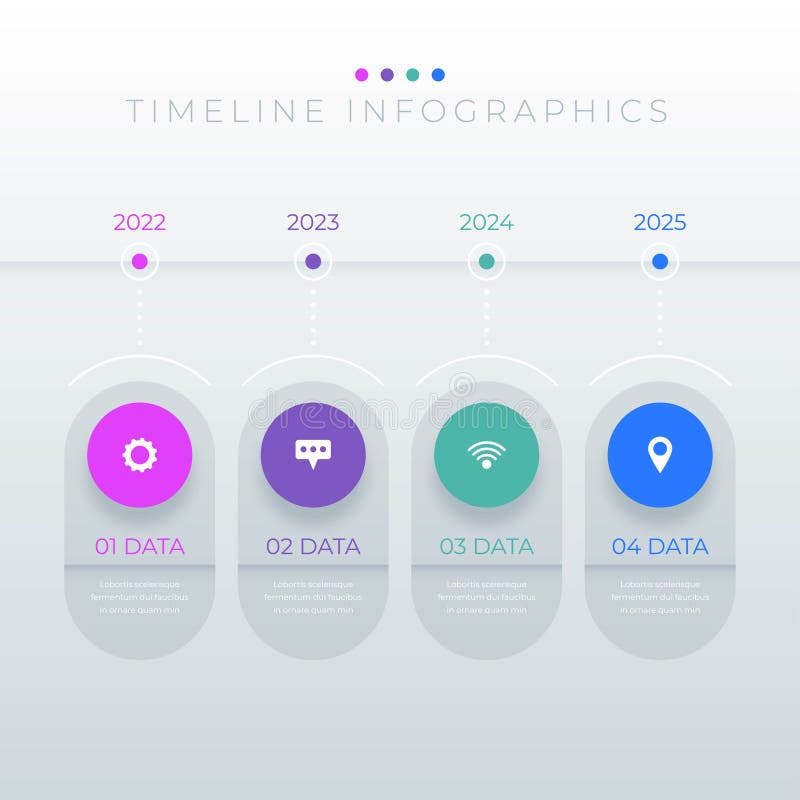 Timeline Infographic Tools Business Template, Can Be Used for ...