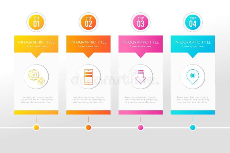 Creative Steps Collection Colorful Business Infographic Template, Can ...