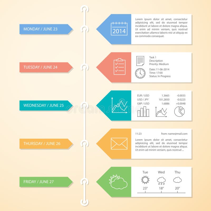 Vector Modern and Simple Organization Chart Template Stock Vector ...