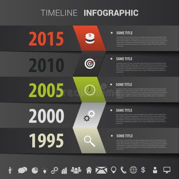 Black Timeline Stock Illustrations – 10,630 Black Timeline Stock ...