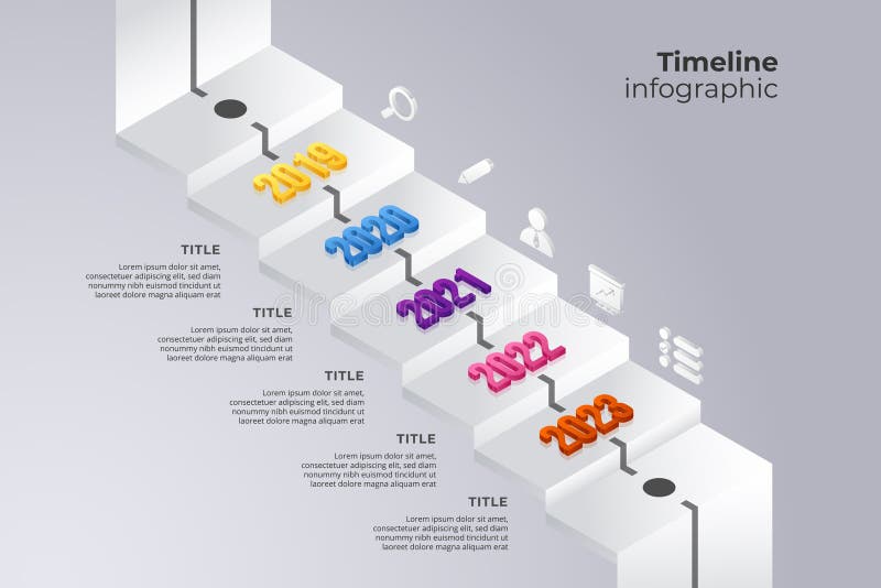 Timeline Infographics Template. Milestone or Process Diagram Concept ...