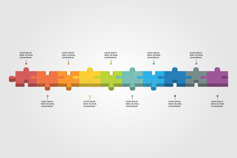 Timeline Graph Chart Template for Infographic for Presentation for 8 ...