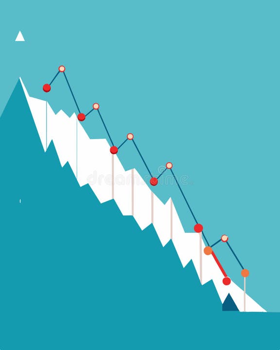 A Timeline with a Line Graph Showing the Gradual Decrease in Debt Over ...