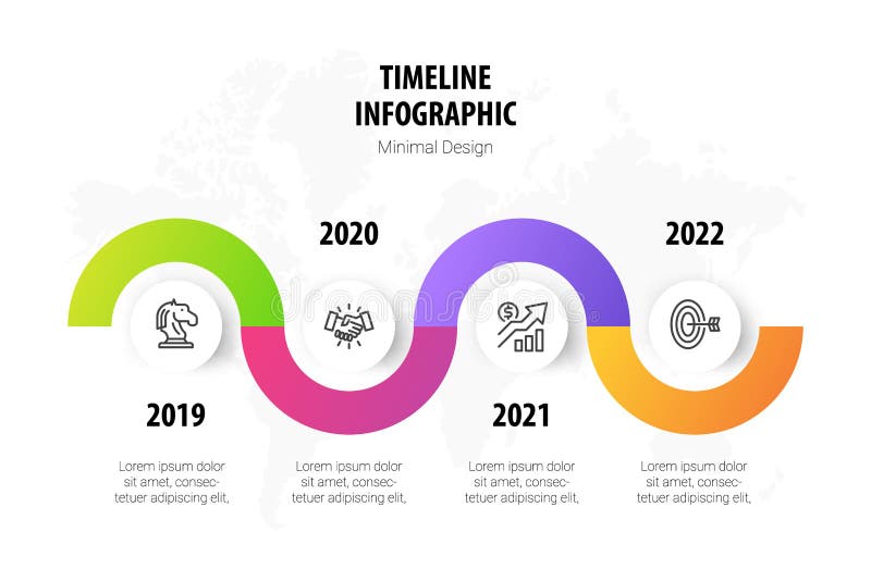Milestone History Timeline Template with Information for Your Success ...
